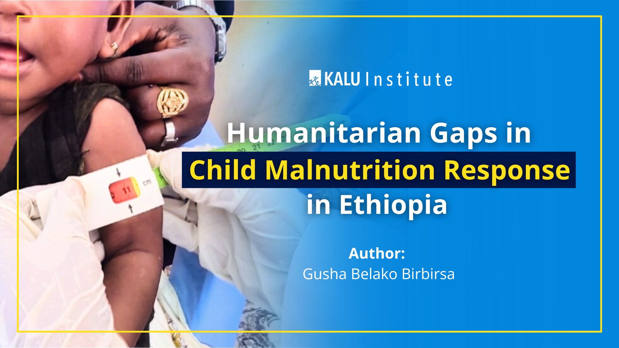 Humanitarian Gaps in Child Malnutrition Response in Ethiopia - Kalu