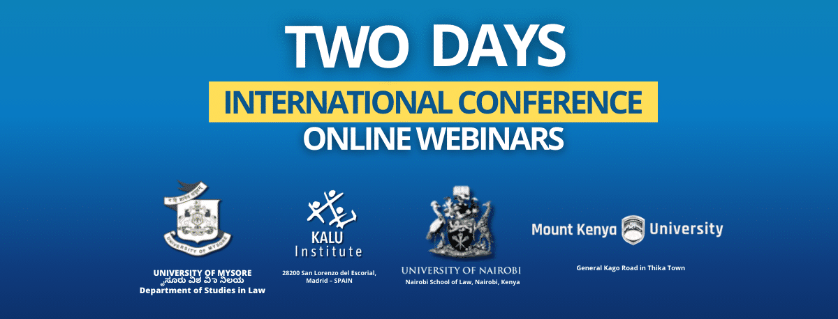 International Conference Webinars - Kalu